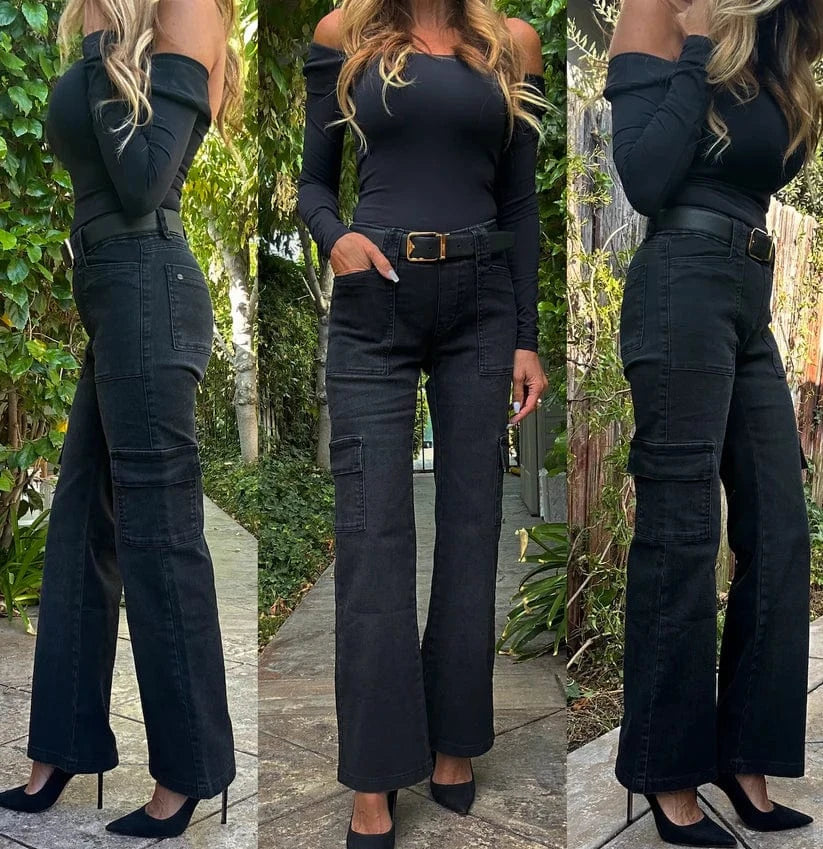 Bevy Flog Randi Black Denim – Taryn x Philip Boutique
