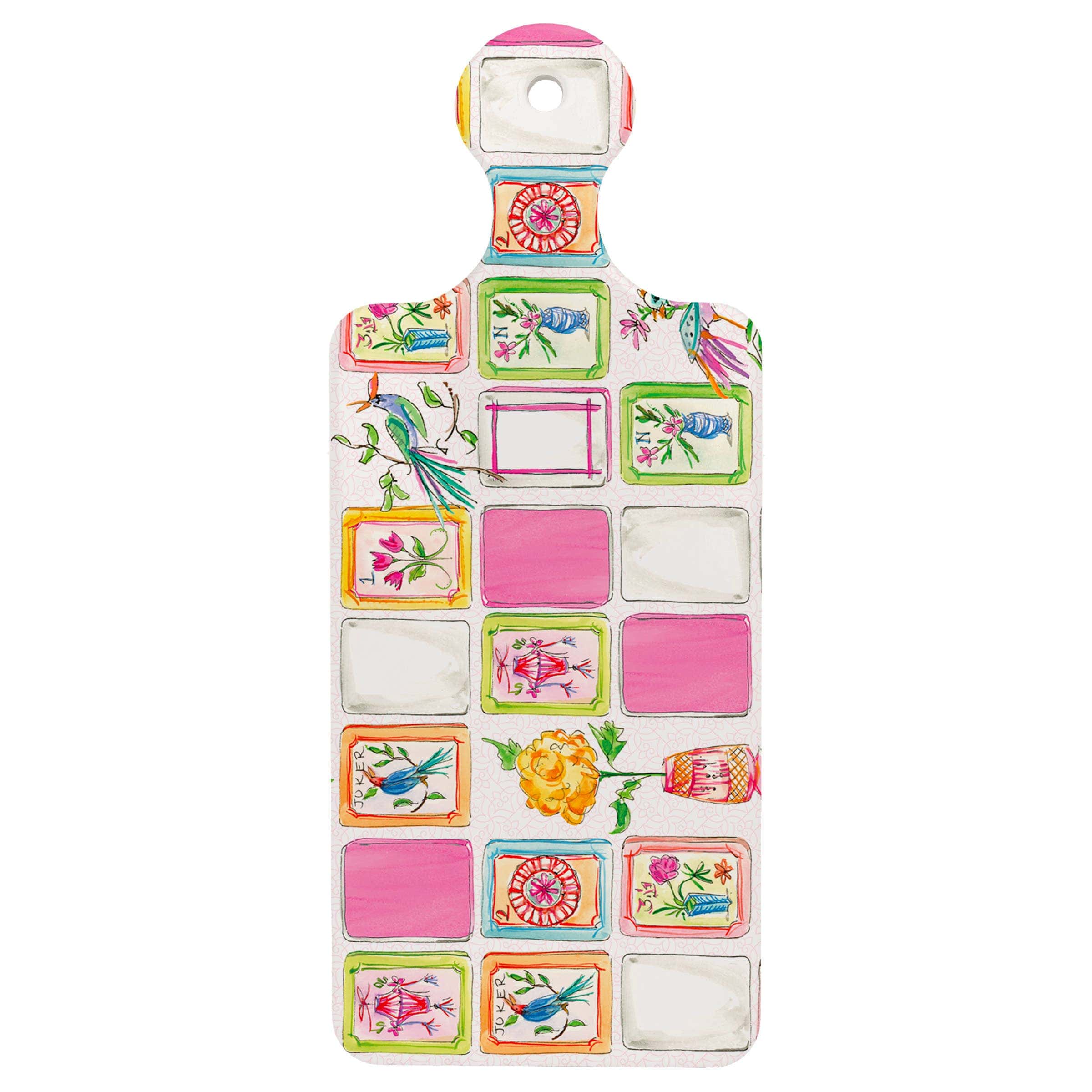 Boston International - Mahjong Pink Ceramic CUTErie Board – Taryn x ...