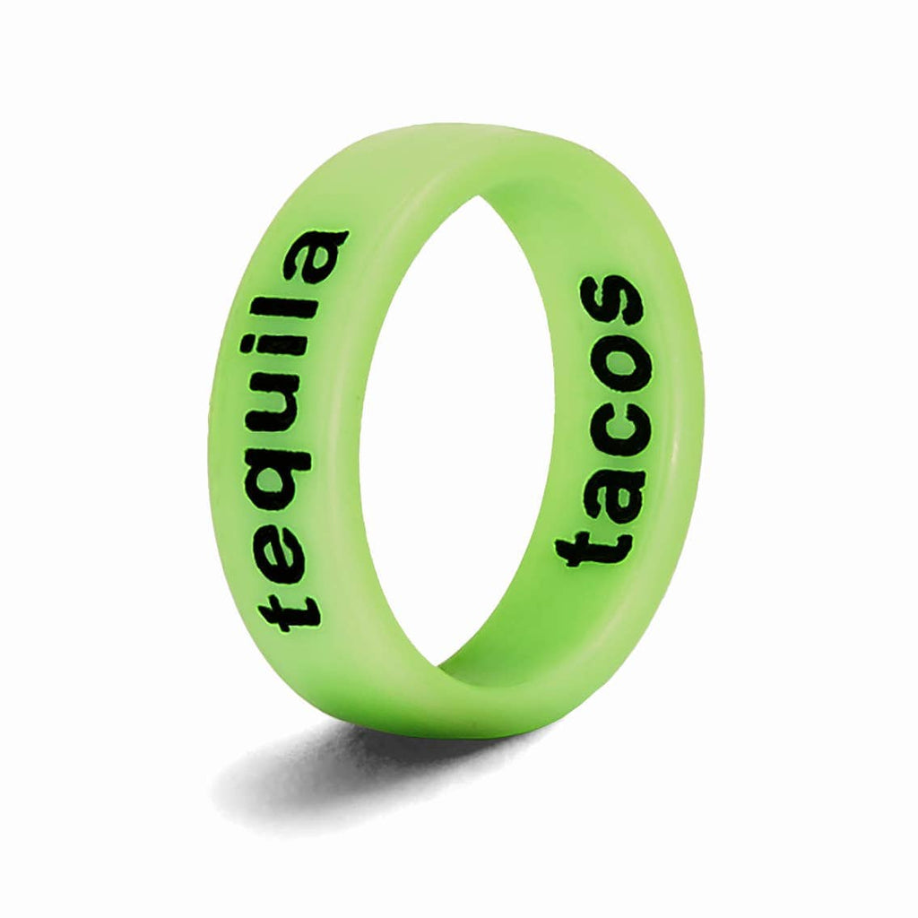 Flip Rings - Flip Reversible tequila and tacos ring – Taryn x Philip ...