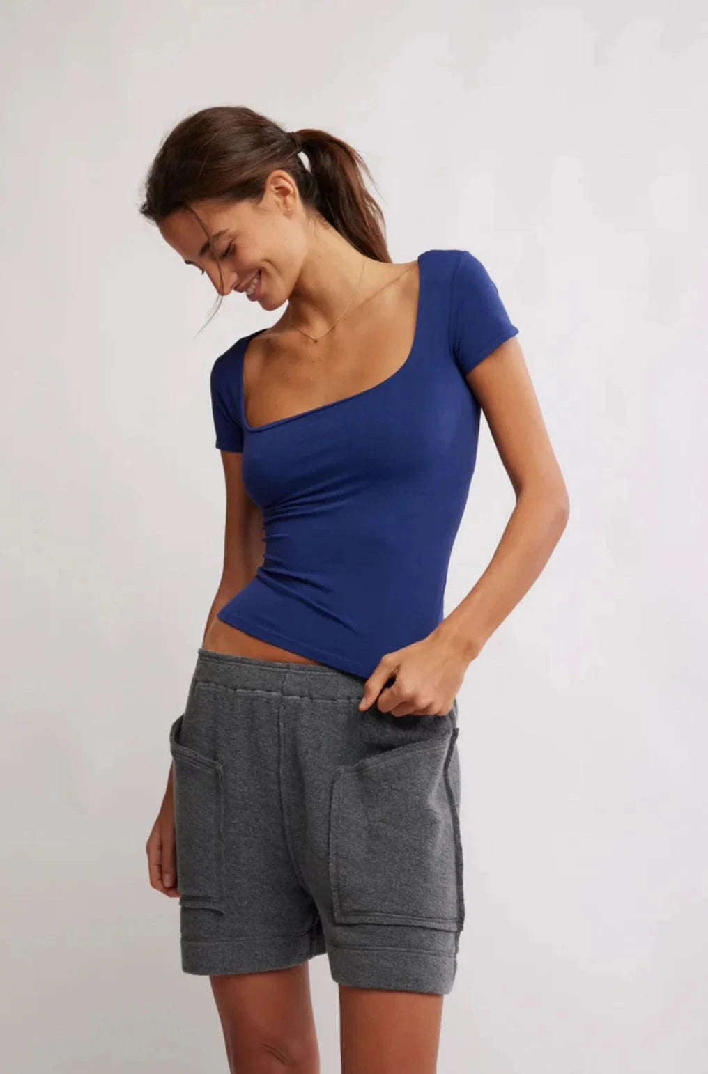 Free People Intimately Clean Lines Sunfade Baby Tee – Taryn x Philip ...