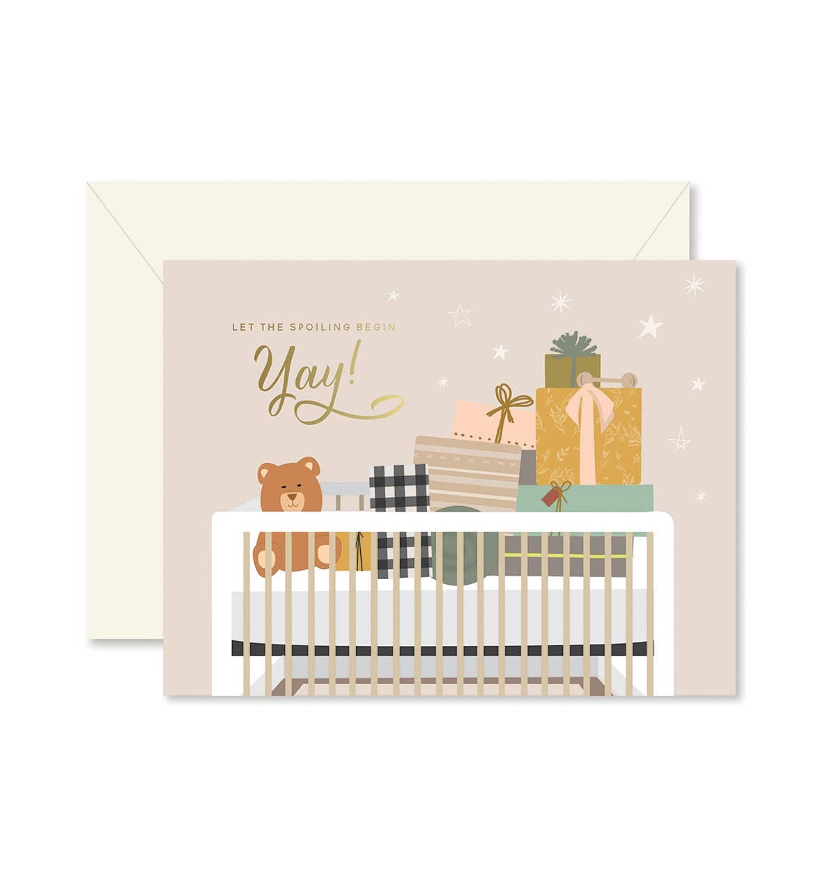 Ginger P. Designs - Spoiling Baby Greeting Card – Taryn x Philip Boutique