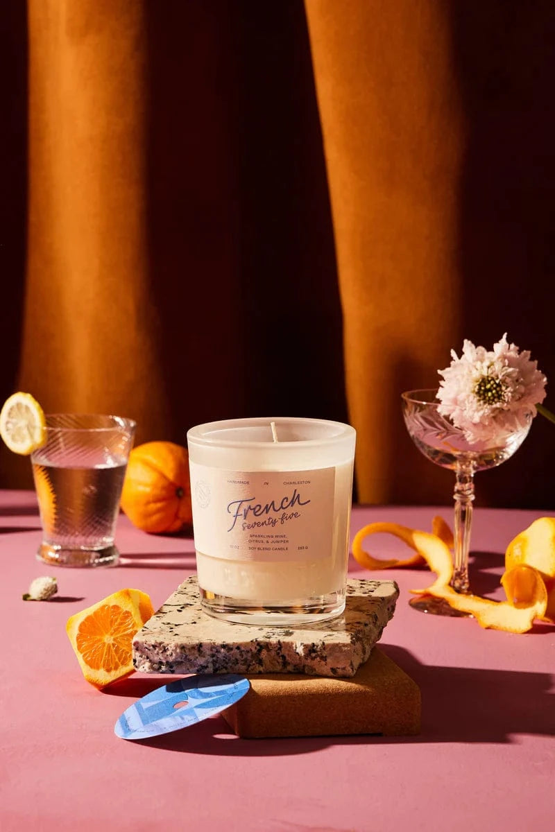 Rewined French Seventy Five Candle – Taryn x Philip Boutique