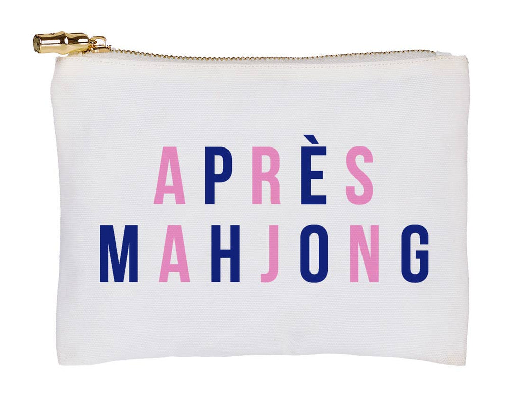 Toss Designs - Jumbo Flat Zip - Après Mahjong – Taryn x Philip Boutique