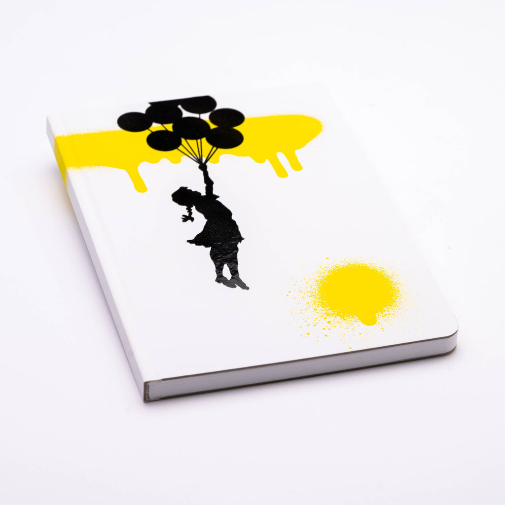 Banksy's Graffiti Taccuino A5 in Stone Paper - Flying Girl – Taryn x ...