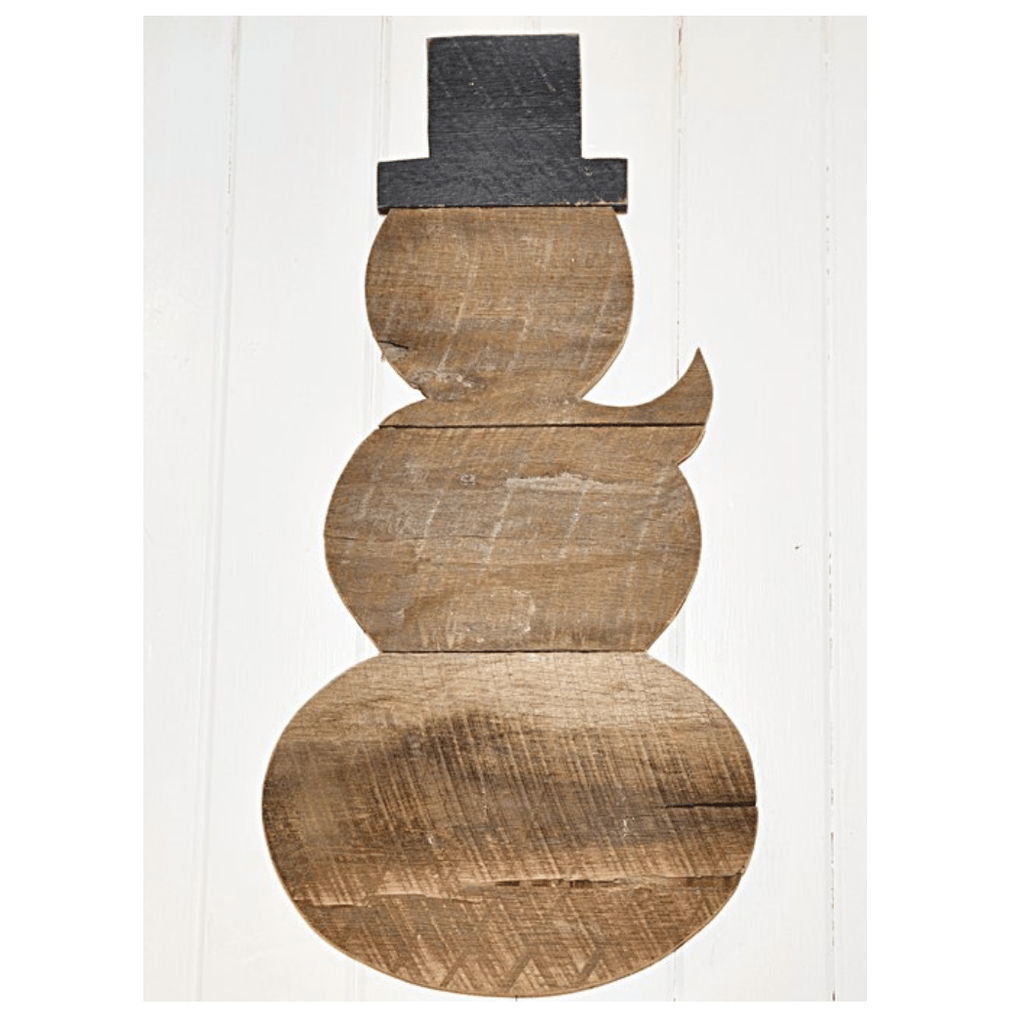 Barn Wood Snowman – Taryn x Philip Boutique